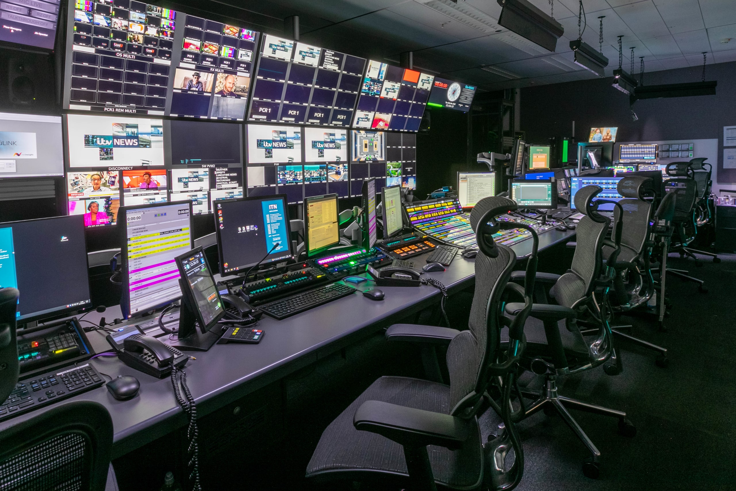 ITN Productions & Temporary ITV Newsroom Case Study - East On ...